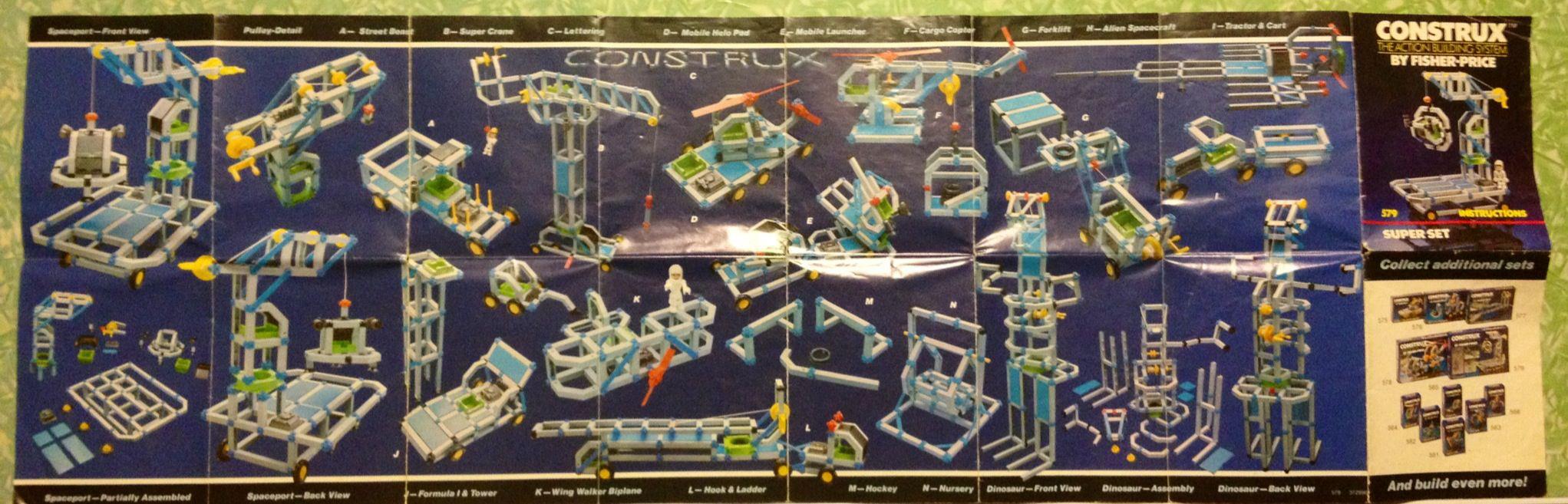 Fisher-Price Construx Archive by RetroRescue.com
